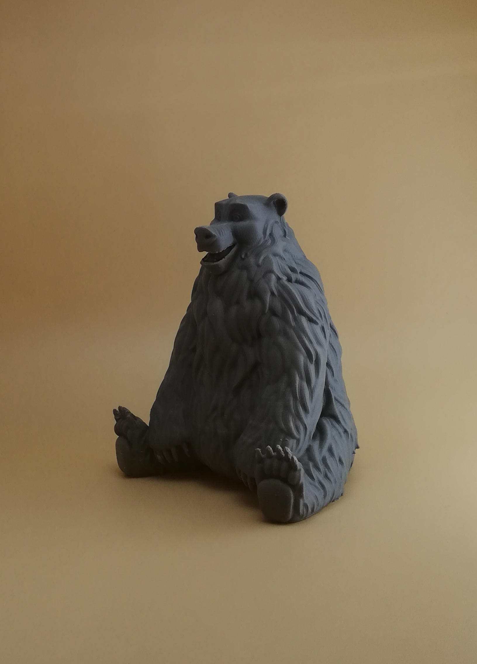 Free STL file Cartoon Bear 🐻・3D print design to download・Cults