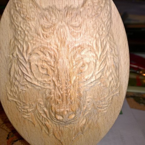 3D print celtic wolf head ・ Cults