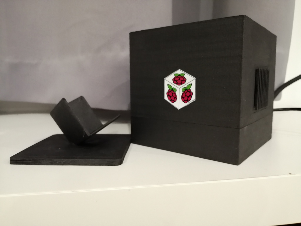 Archivo 3D gratis Estuche Rasperry PI CUBE・Modelo imprimible en 3D para ...