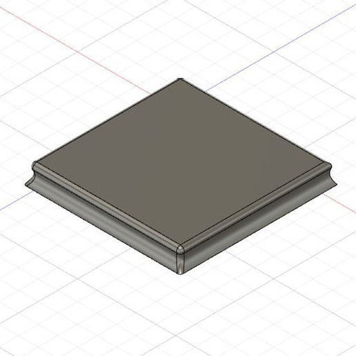 Download STL files BASE-SQUARE-001 ・ Cults