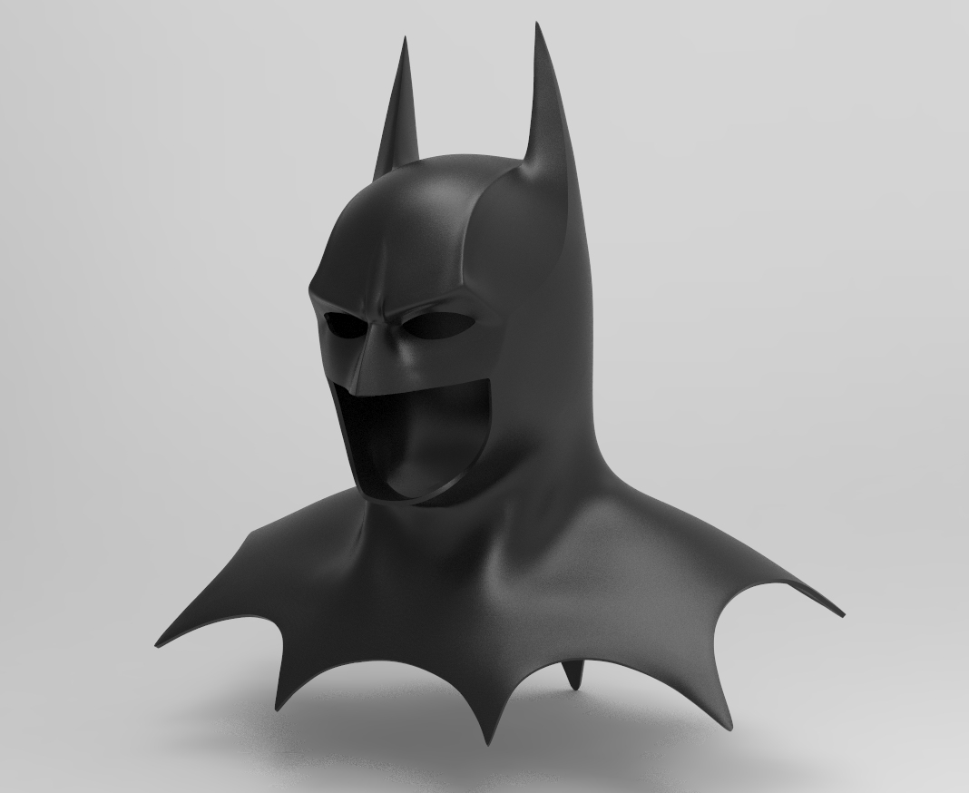 Fichier STL Batman Cowl (1989)・Objet pour impression 3D à télécharger・Cults