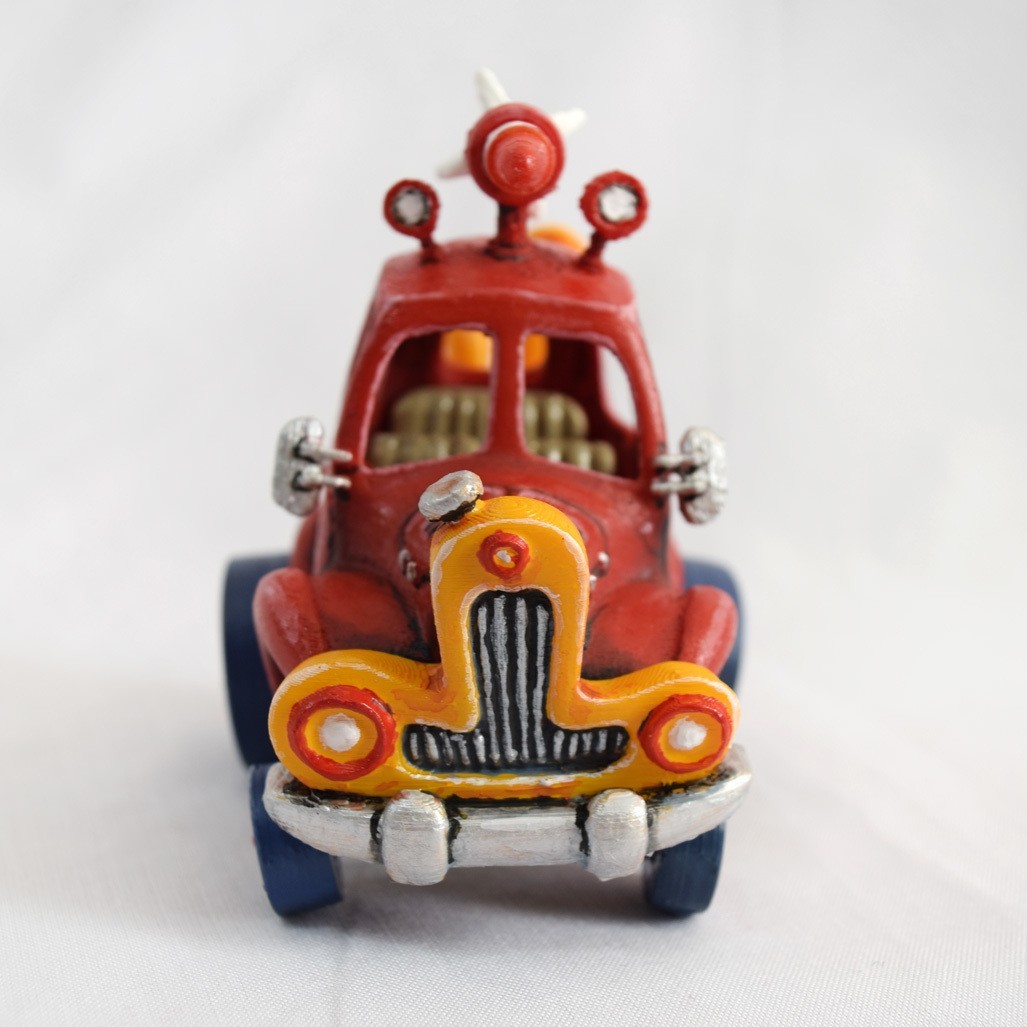 STL file Rocket Car・Template to download and 3D print・Cults