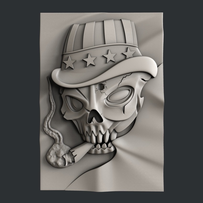 STL file 3d models Skull・3D print design to download・Cults