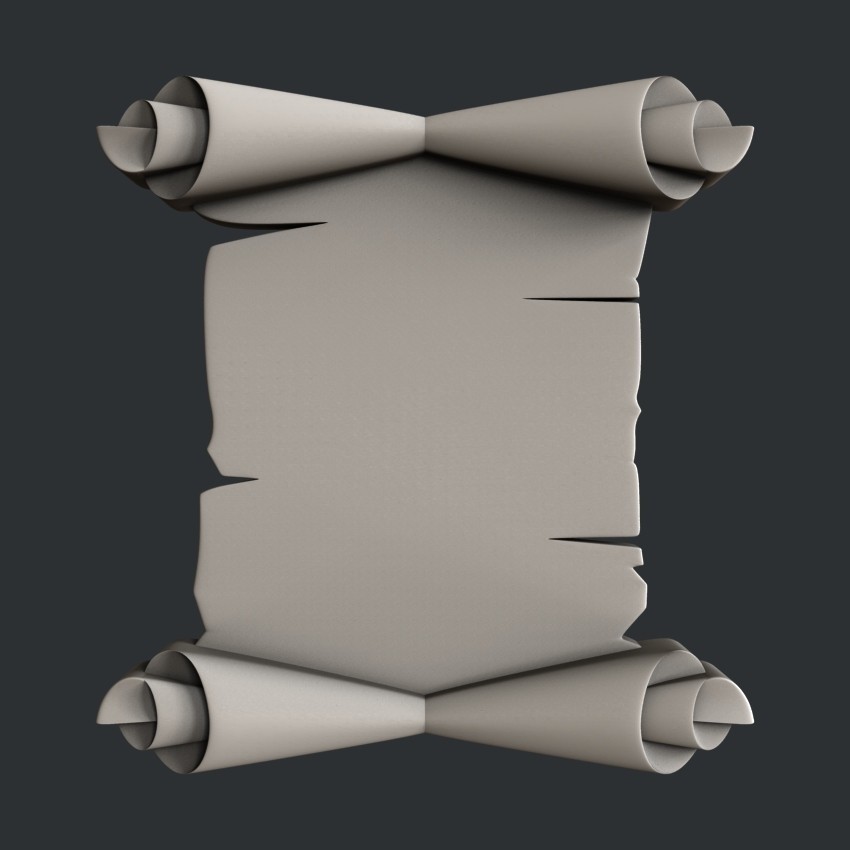 STL file set scroll 📜・3D printable design to download・Cults