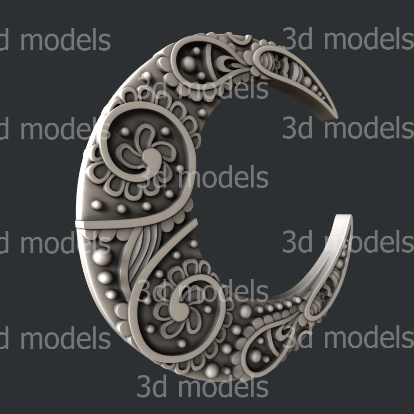 Файл STL set moon 🌙・3D-печатная модель для загрузки・Cults