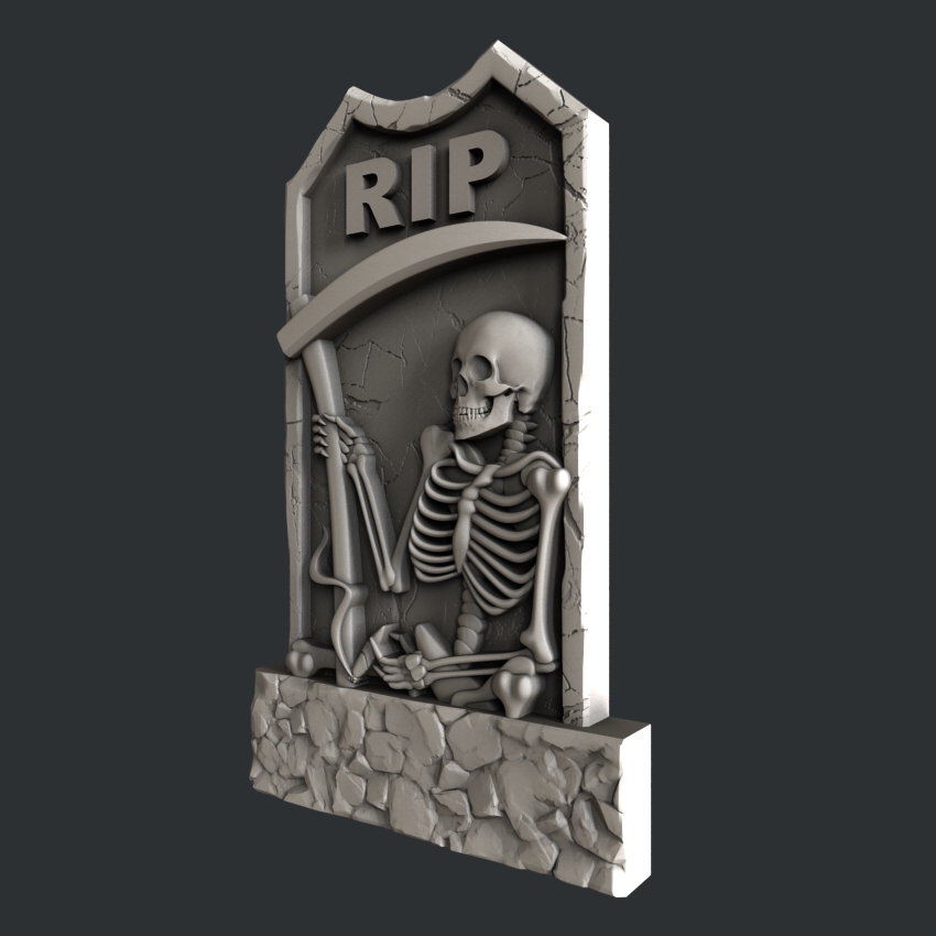 STL file tombstones・3D print design to download・Cults