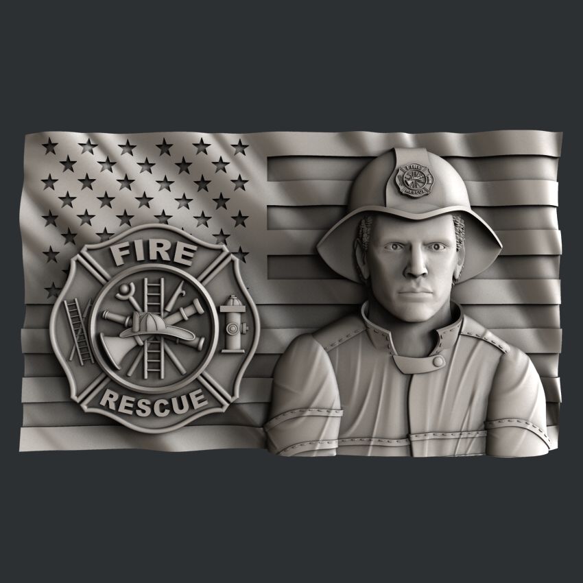 Файл STL Fireman・Шаблон для загрузки и 3D-печати・Cults