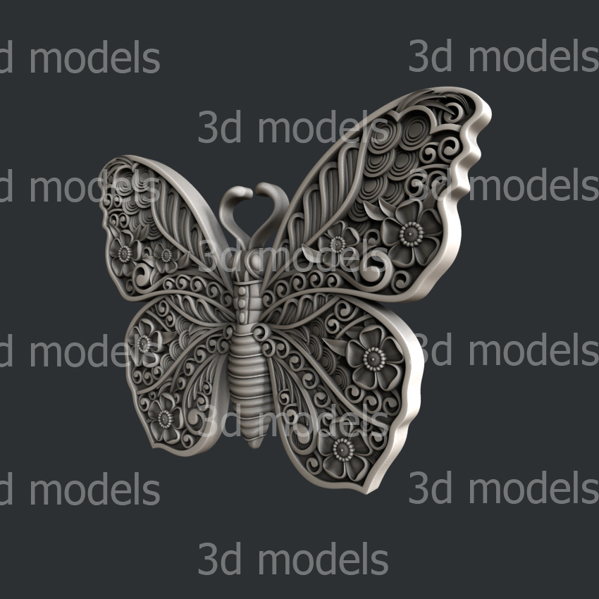 STL file Butterfly・Design to download and 3D print・Cults