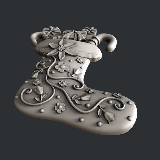 Download 3D printer model boot ・ Cults