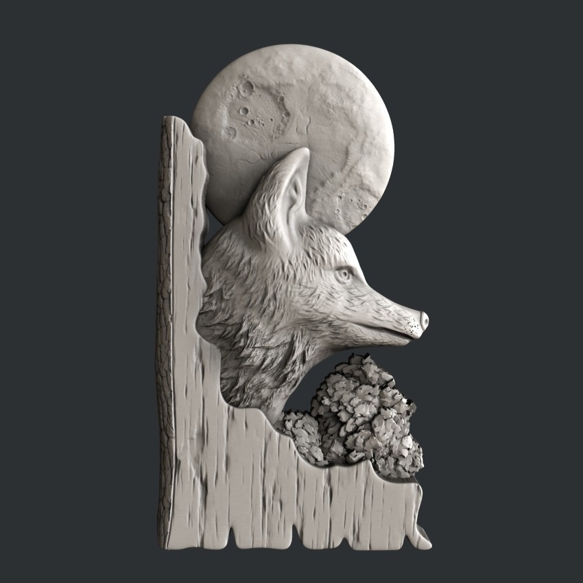 STL file 3d models fox・Model to download and 3D print・Cults