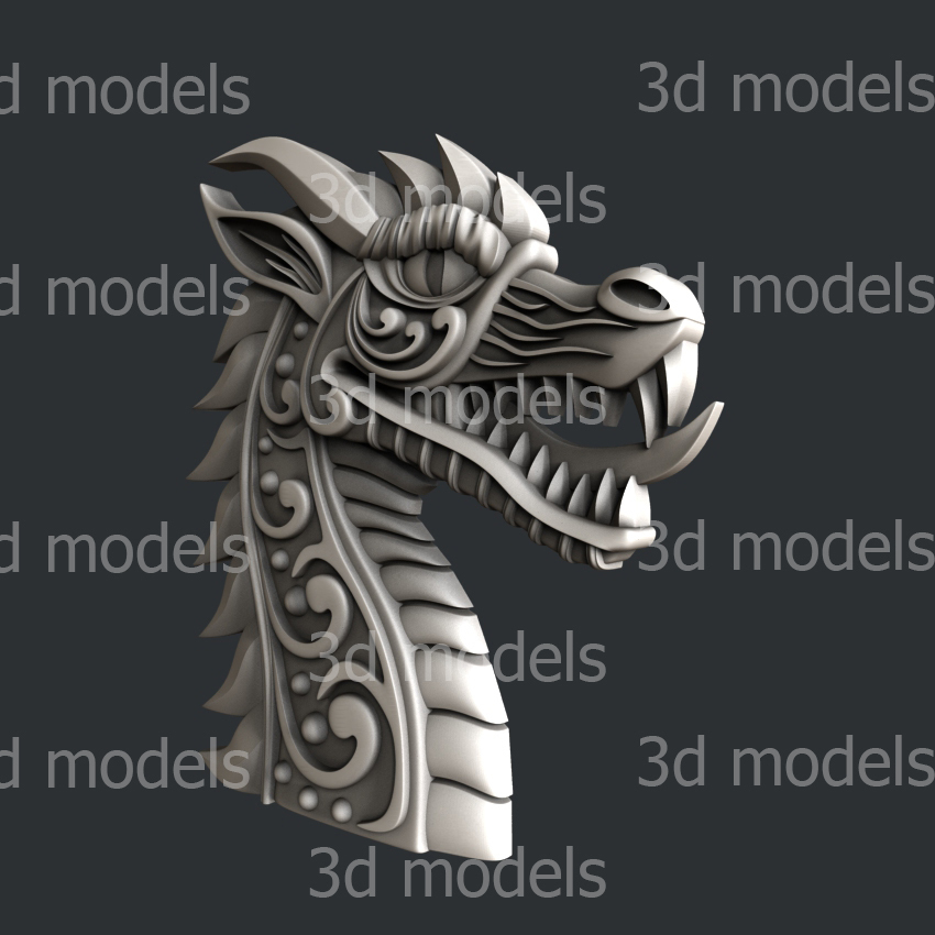 STL file Dragon・3D printer model to download・Cults