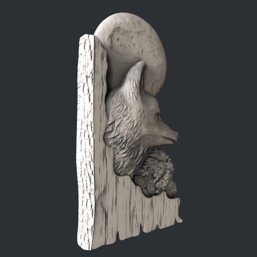 STL file 3d models fox・Model to download and 3D print・Cults