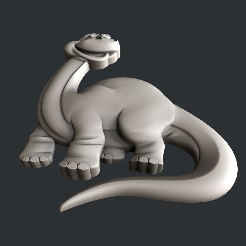 Archivo STL Dinosaurio・Modelo imprimible en 3D para descargar・Cults