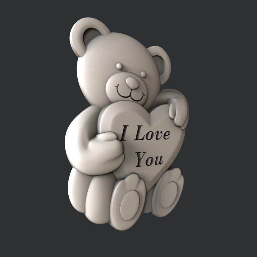 STL file Love ️‍🔥・Template to download and 3D print・Cults
