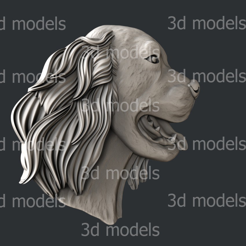 STL file Dog Irish Setter・3D printer design to download・Cults