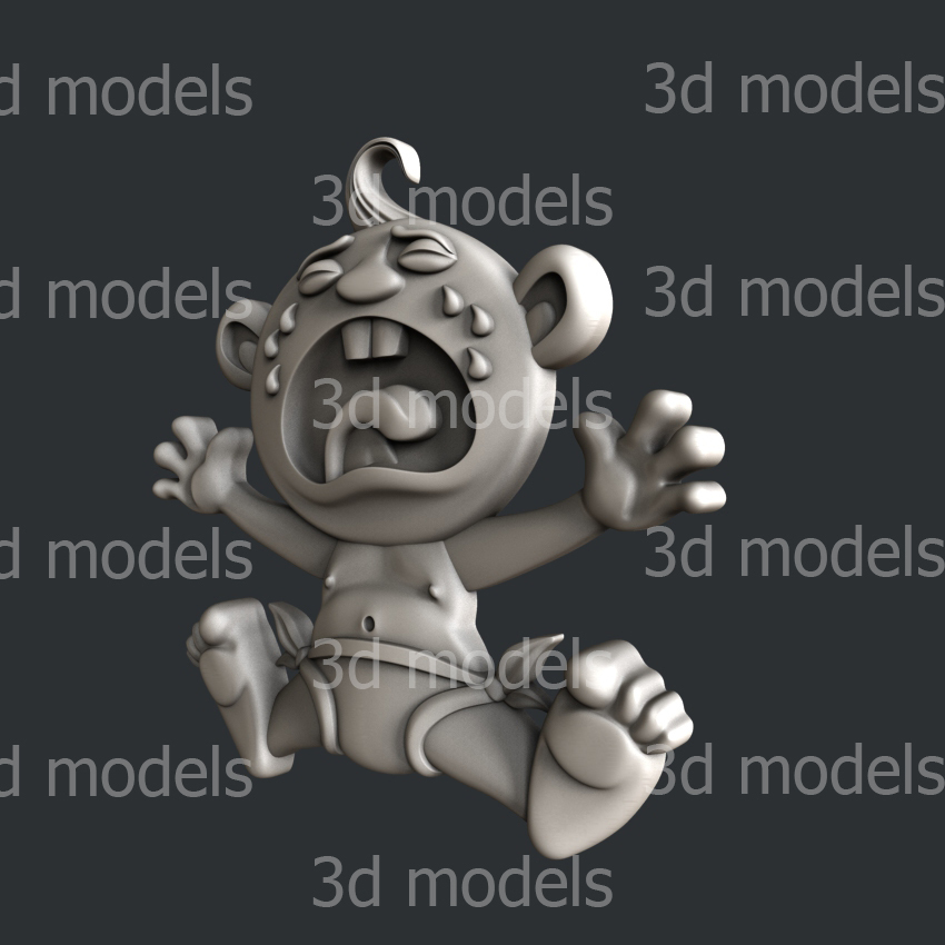 Файл STL baby・Модель для загрузки и печати в формате 3D・Cults