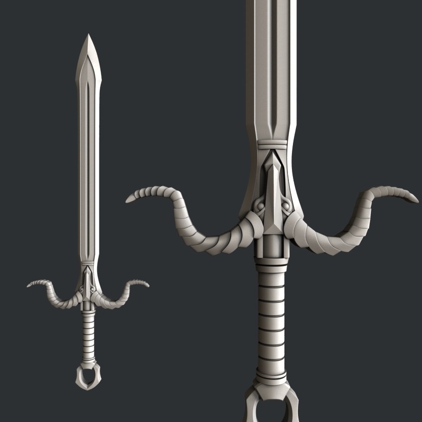 STL file Sword 🗡️・3D print object to download・Cults