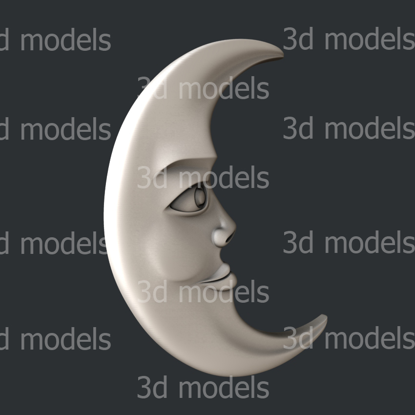 Файл STL set moon 🌙・3D-печатная модель для загрузки・Cults