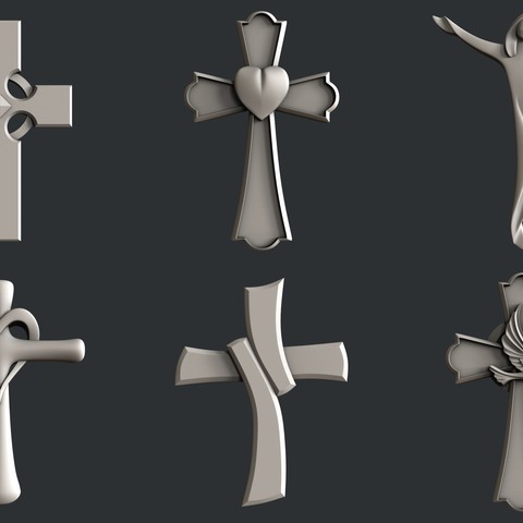 Download 3D printer files Set cross ・ Cults