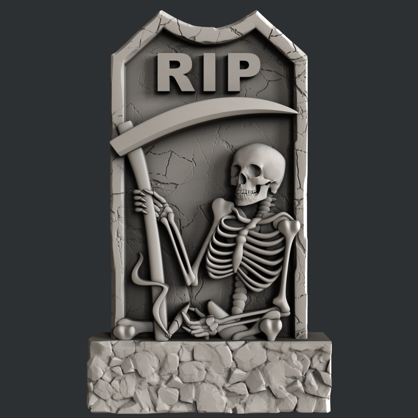 STL file tombstones・3D print design to download・Cults