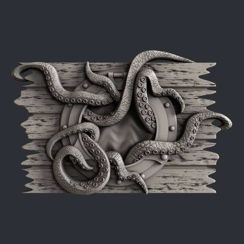 STL file octopus・Design to download and 3D print・Cults
