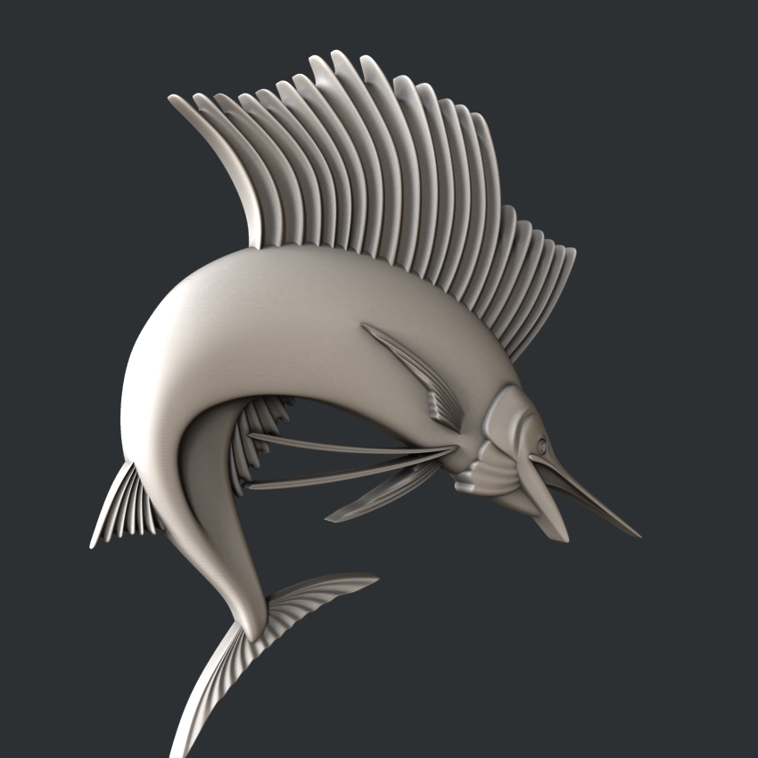 STL file swordfish 🖨️・3D printable model to download・Cults