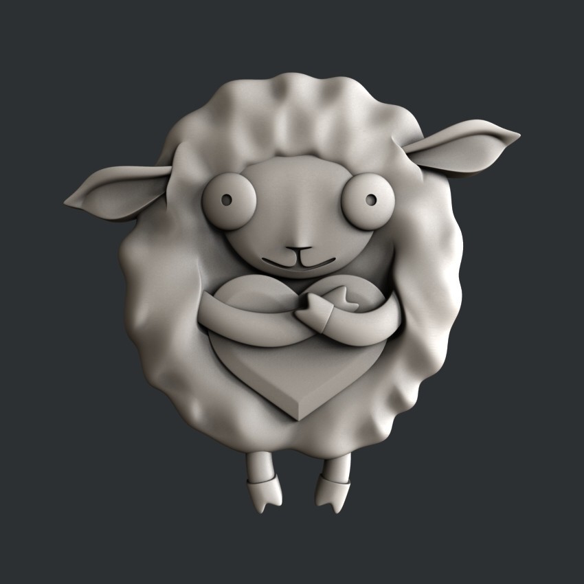 STL file Love ️‍🔥・Template to download and 3D print・Cults