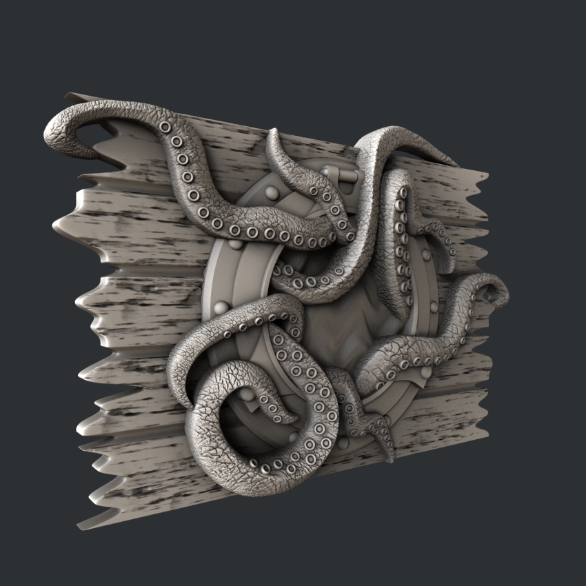 STL file octopus・Design to download and 3D print・Cults