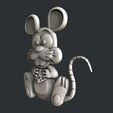 Download STL file rat • 3D printing design ・ Cults