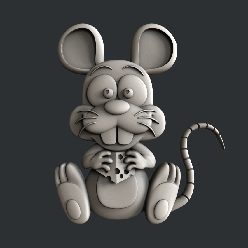 Download STL file rat • 3D printing design ・ Cults