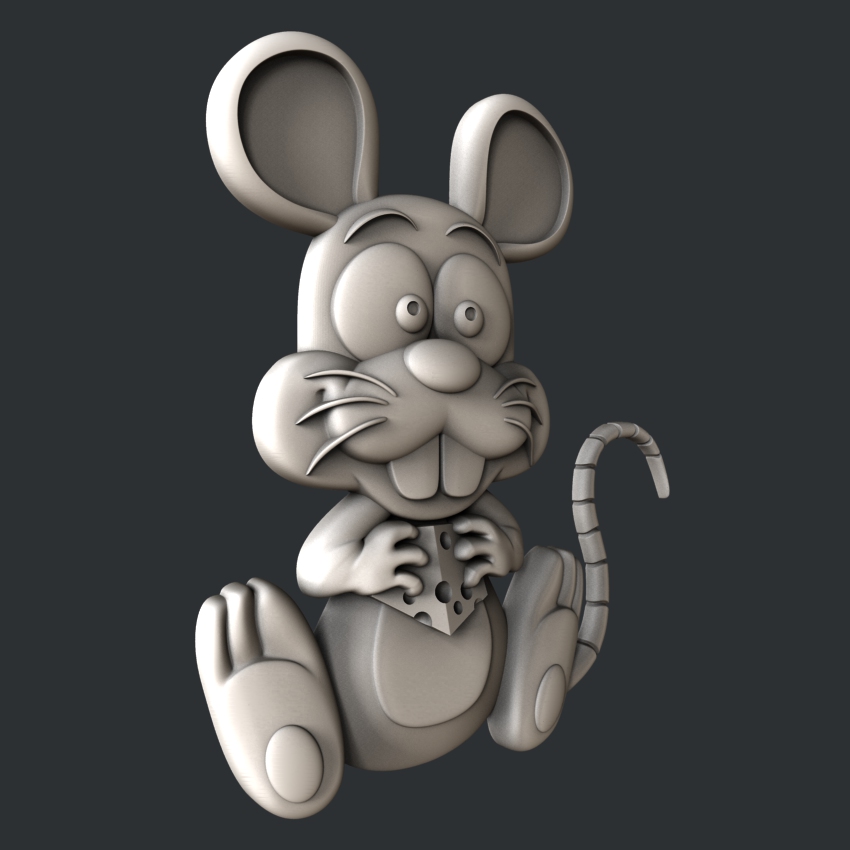 Download STL file rat • 3D printing design ・ Cults