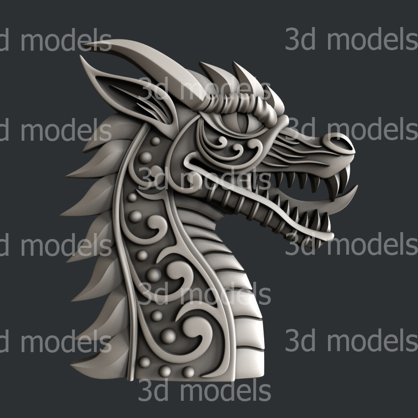 STL file Dragon・3D printer model to download・Cults