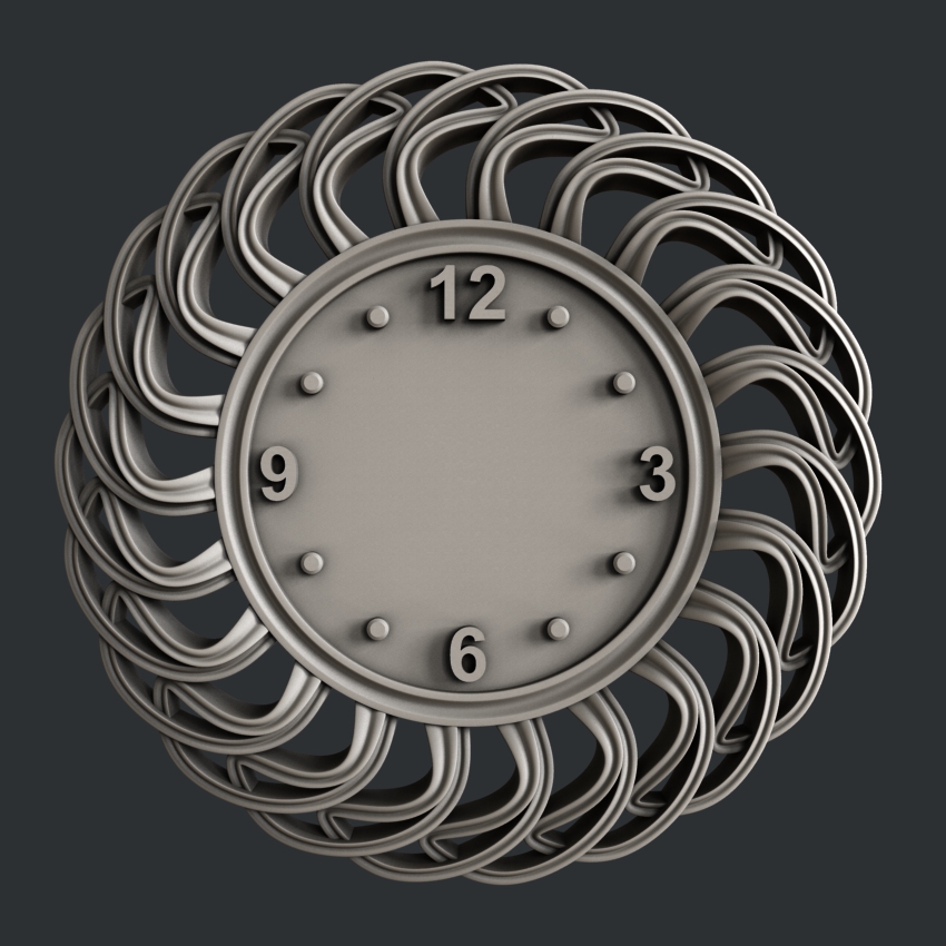 STL file clocks・3D printable design to download・Cults
