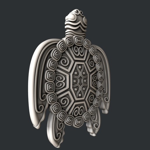 Download STL file Turtle • 3D print model ・ Cults