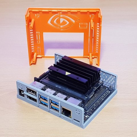 Download free STL file Jetson Nano Case - Connectors' Edition • 3D ...