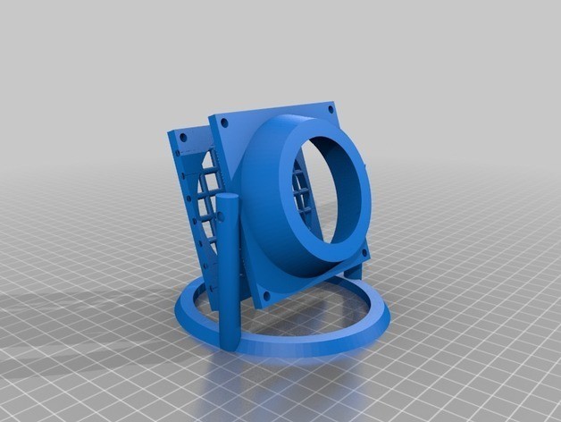 Free STL file Fan office USB with computer fan・3D printer model to ...