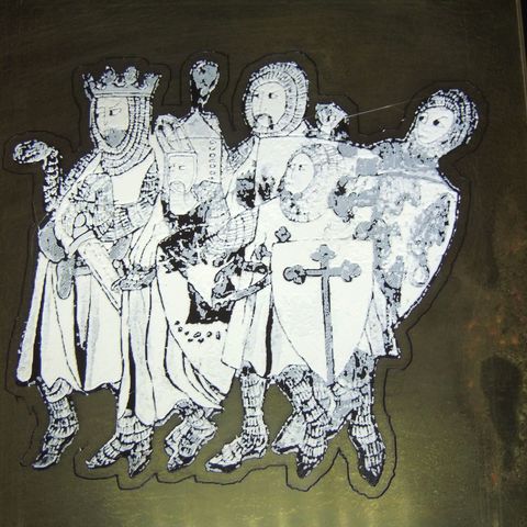 Download free 3D printing designs King Arthur and His Knights - Monty ...