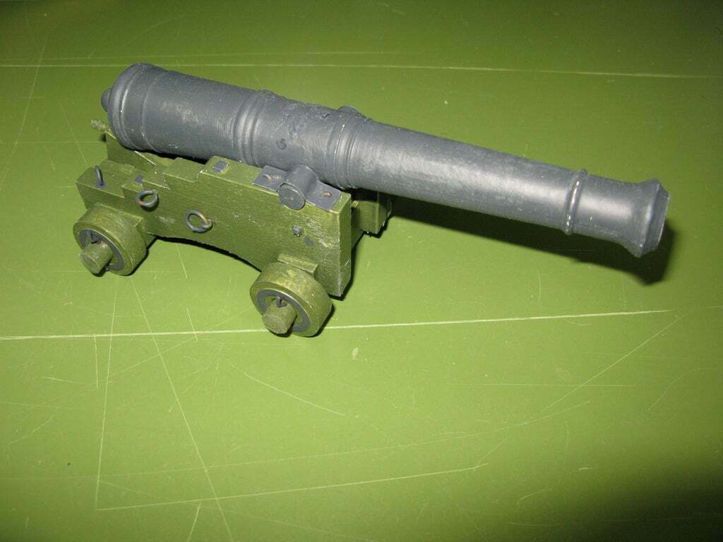 Fichier STL gratuit Canon naval russe en fer 8pdr 1786 1/12・Objet imprimable en 3D à télécharger ...