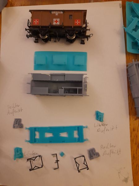 Fichier STL Sanitätszug WW1 Train-hôpital de la Grande Guerre. 🚆・Modèle ...