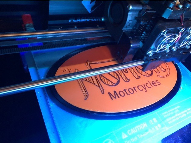 Free STL file Norton Motorcycles Logo Sign・3D printable object to ...