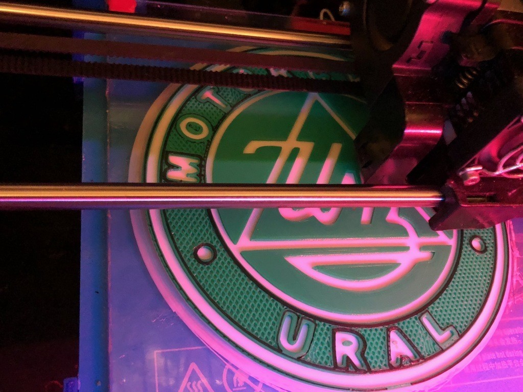 Download free STL file Ural Motorcycles Logo Sign • Template to 3D ...