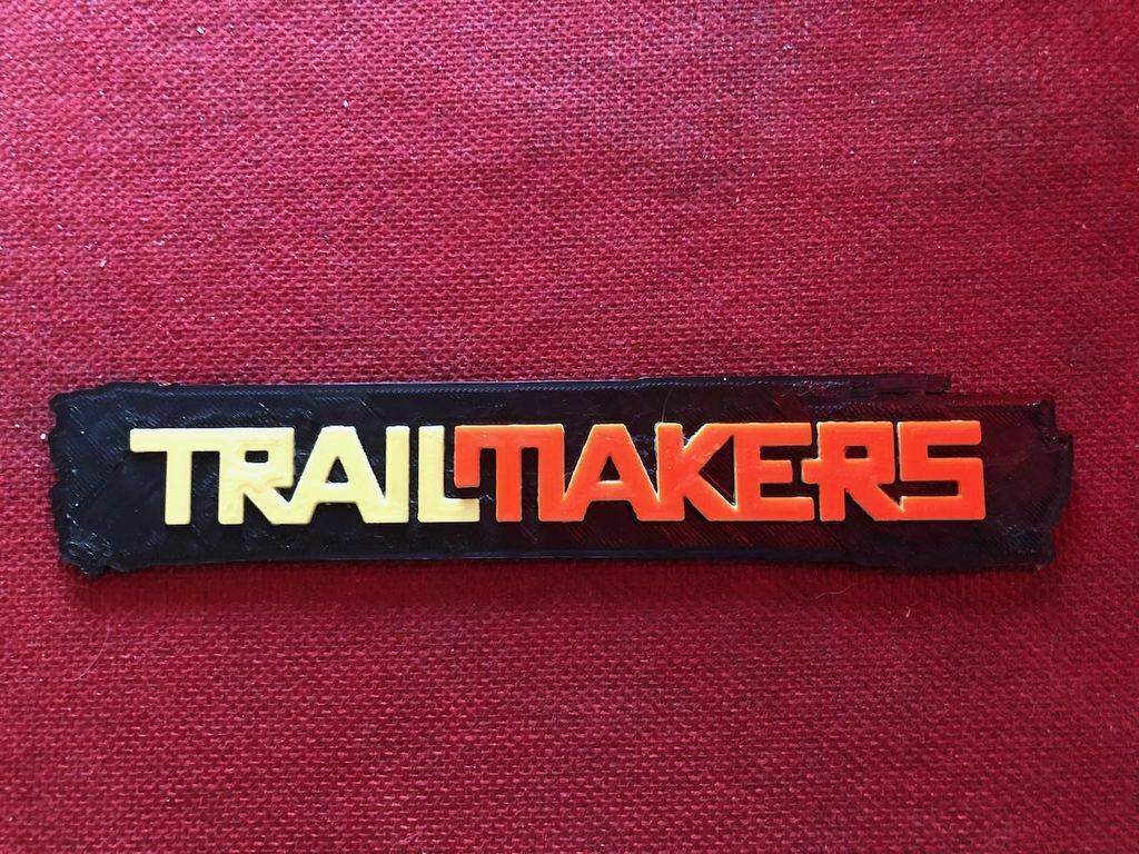 Free 3D file TrailMakers Game Logo Sign・Model to download and 3D print ...
