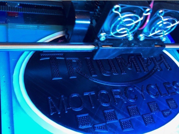 Free STL file Triumph Motorcycles Logo Sign・Model to download and 3D ...