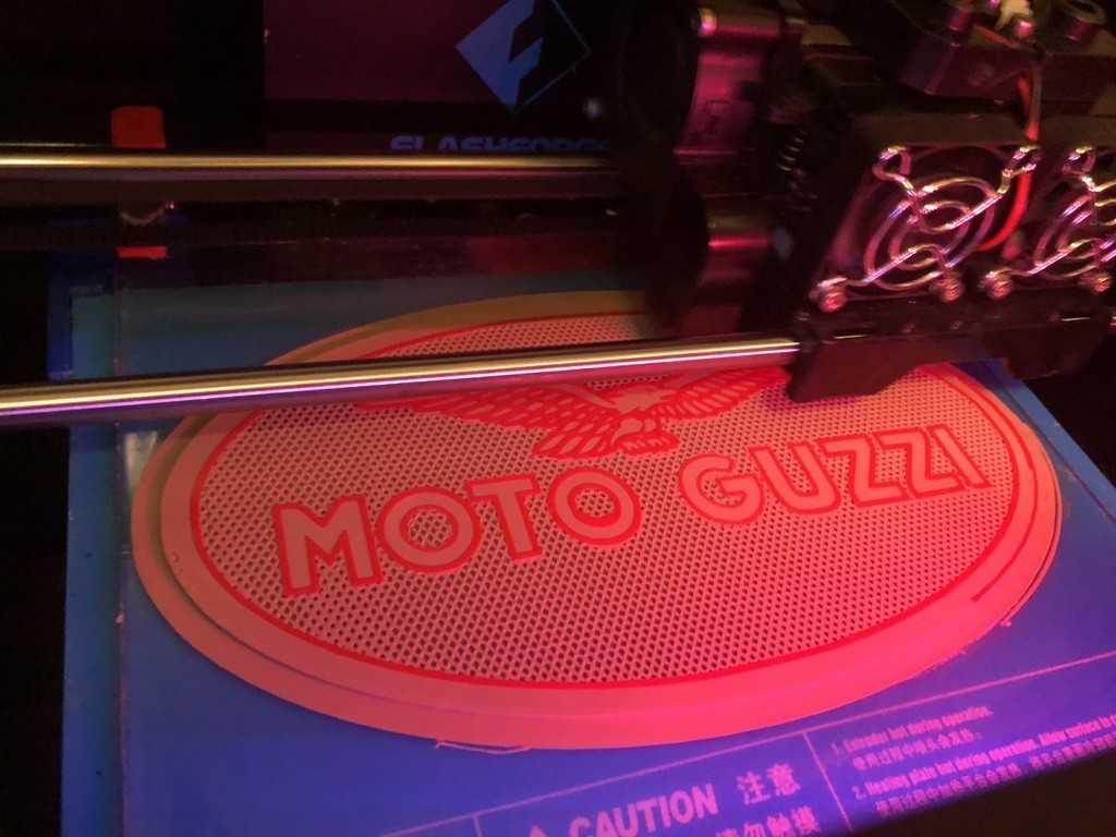 Free STL file Moto Guzzi Motorcycles Logo Sign・3D printable model to ...