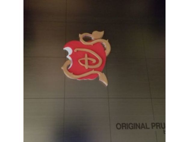 STL-Datei Descendants Apple Logo (3 colors) 🍎 kostenlos・3D-Druck-Idee ...