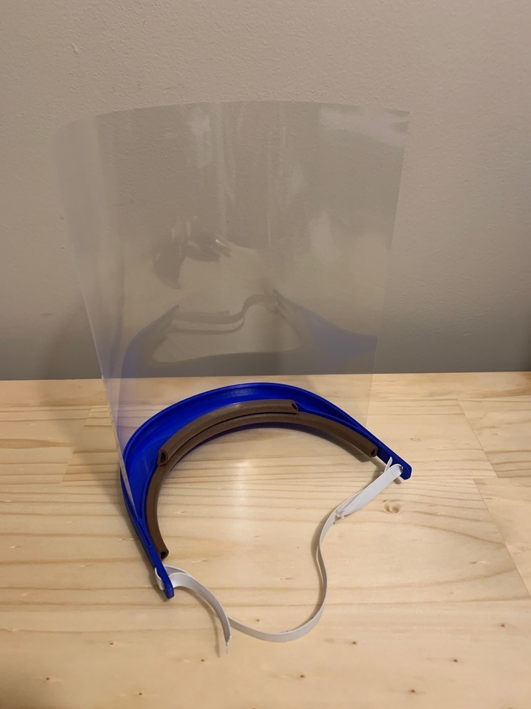 Free 3D file Face Shield HOSPITAL APPROVED - Modified HanochH with ...