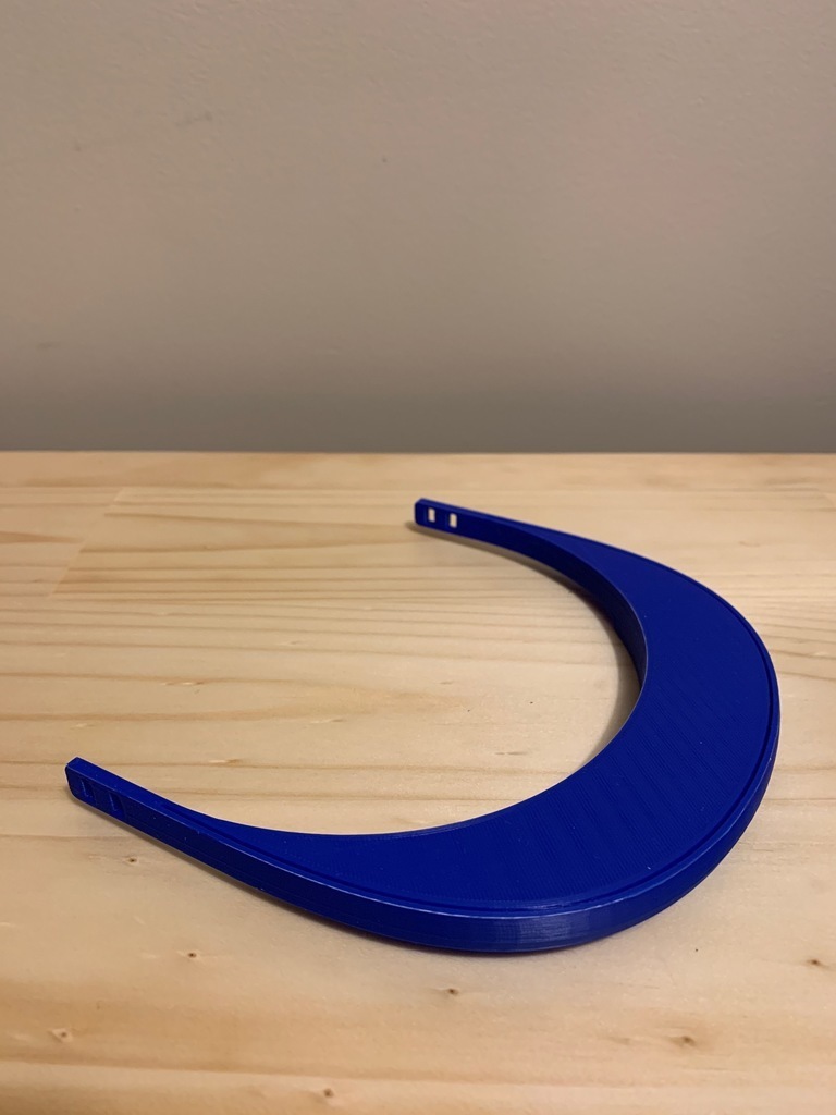 Free 3D file Face Shield HOSPITAL APPROVED - Modified HanochH with ...