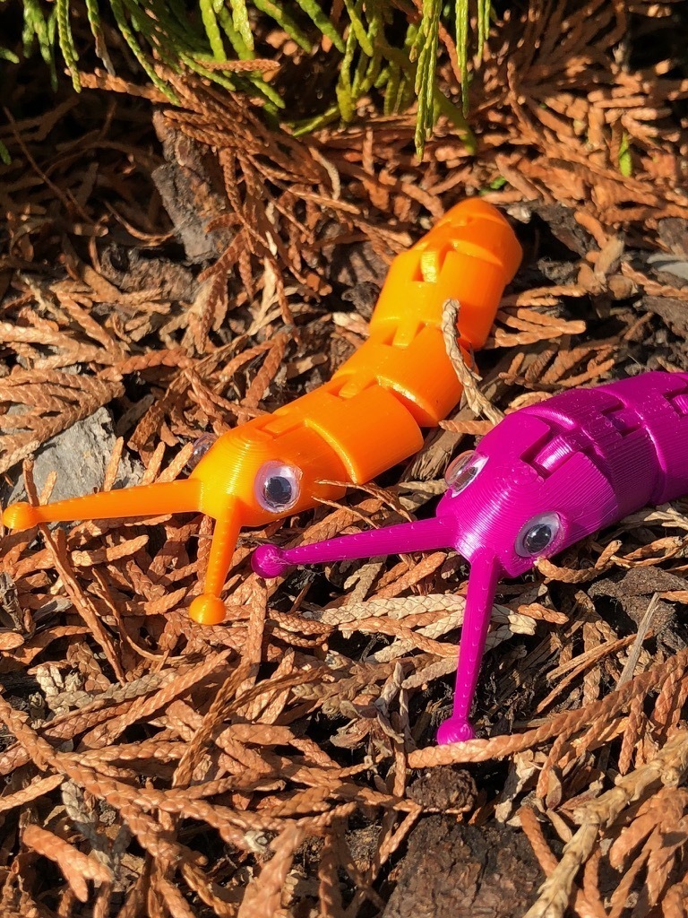 Free STL file Googly Slug・3D printer design to download・Cults