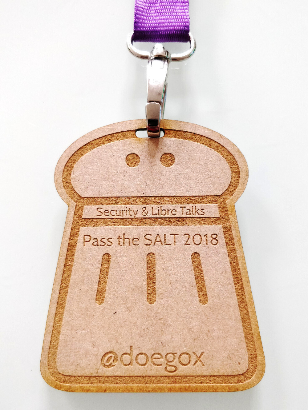 Free SVG file Laser cut conference badges・3D printing model to download ...