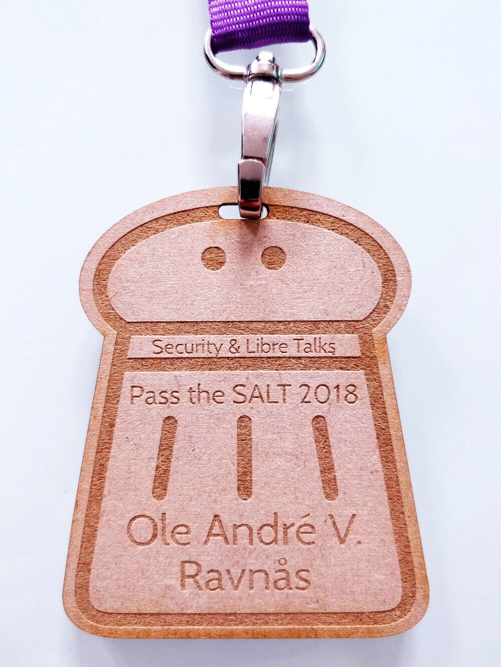 Free SVG file Laser cut conference badges・3D printing model to download ...